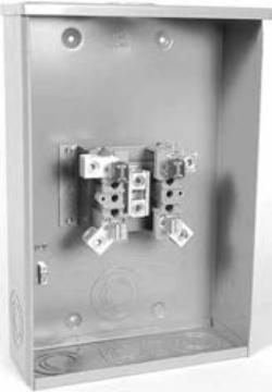 Regular Single Phase Meter Base 200Amp 600V INT Included (Overhead onl