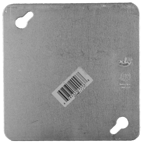 4x4" Square Blank Cover Plate