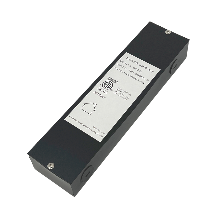 LED Transformer with Hardware Junction Box 12V